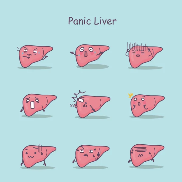 100,000 Cartoon liver set Vector Images | Depositphotos