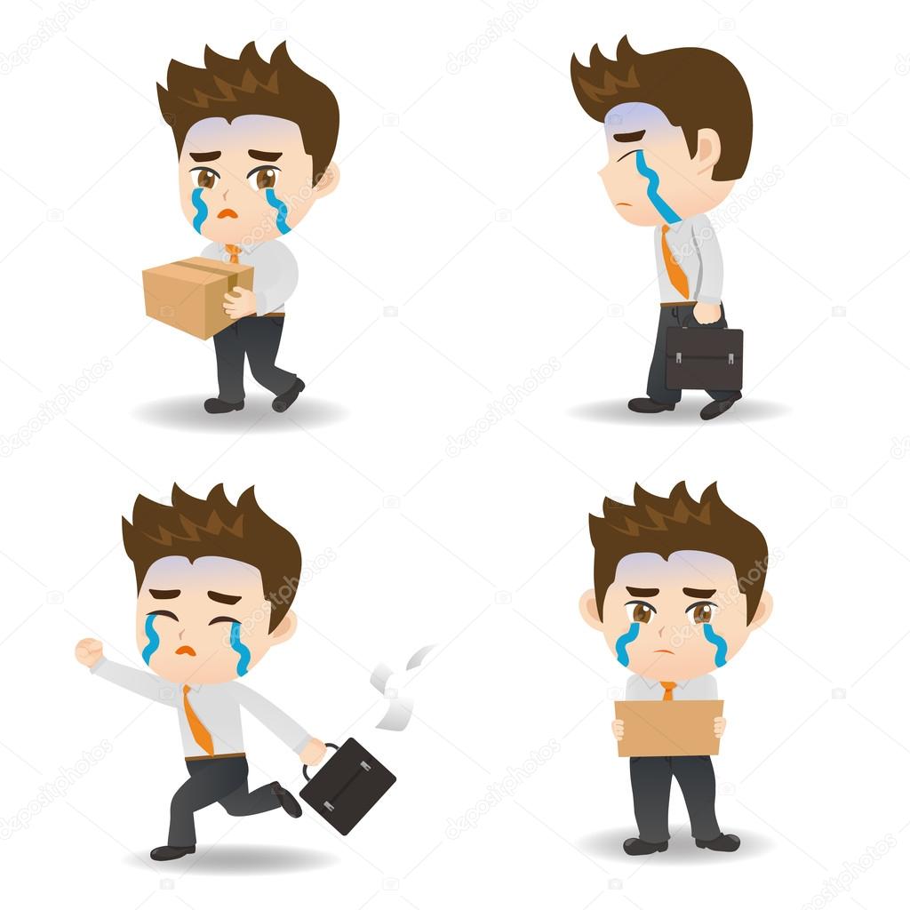 Cartoon illustration Businessman fired Stock Illustration by ©etoileark ... Cartoon illustration Businessman fired Stock Illustration by ©etoileark ...