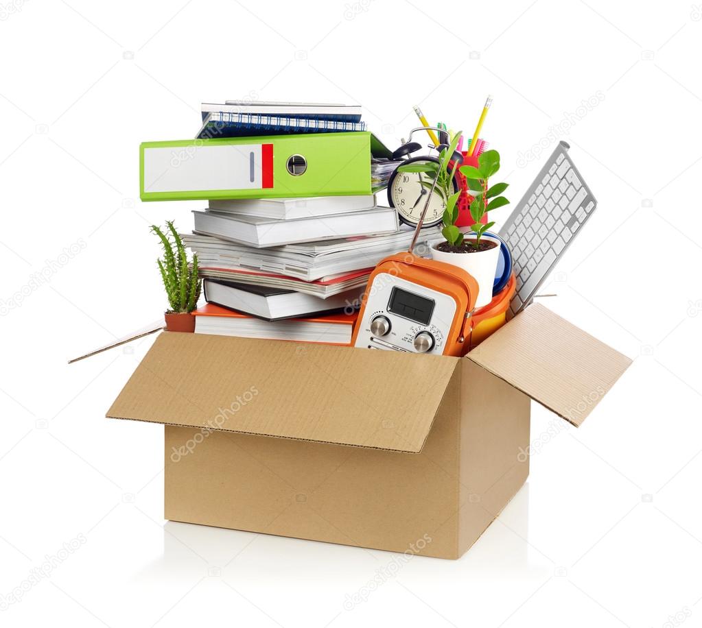 Box full of stuff — Stock Photo © Goir #103046488