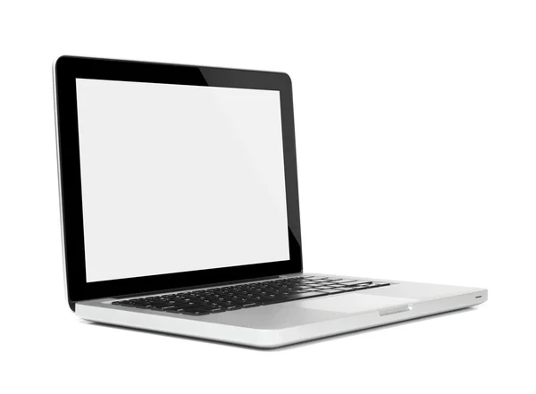 Laptop - side view Stock Photo by ©Goir 104176432