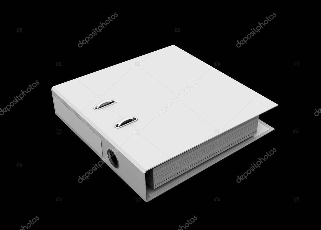 File folder on black Stock Photo by ©Goir 107483938