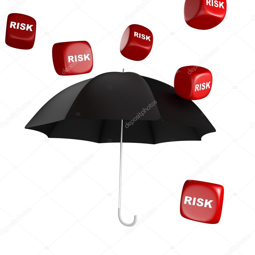 Safe from risk — Stock Photo © Goir #123427216