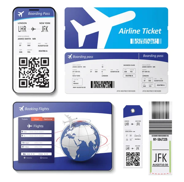 Boarding pass barcode Stock Photos, Royalty Free Boarding pass barcode ...