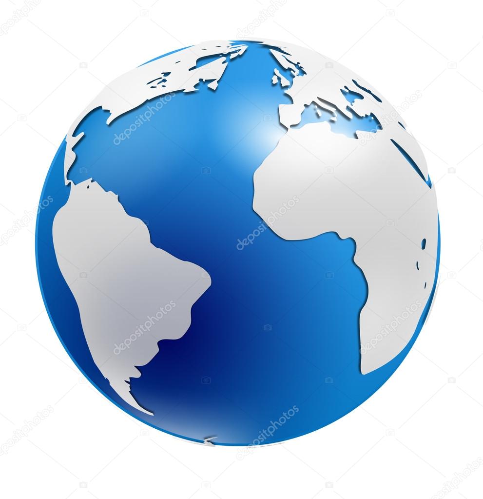 World globe isolated Stock Photo by ©Goir 94670224 World globe isolated Stock Photo by ©Goir 94670224