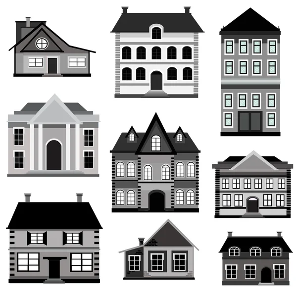 Buildings comic Vector Art Stock Images | Depositphotos