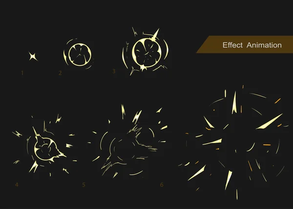 100,000 Explosion animation Vector Images | Depositphotos