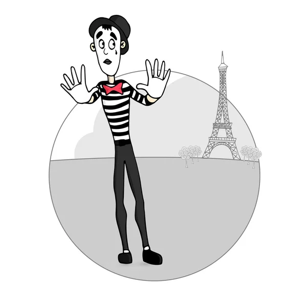 ᐈ Mime stock vectors, Royalty Free mime face clip art illustrations ...