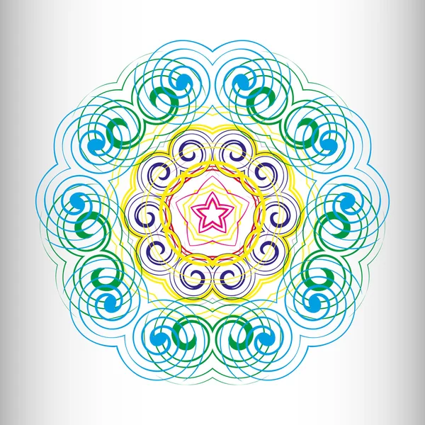 Beautiful circular pattern for your design. Set of circular patterns ...