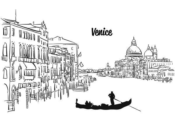 Gondola in Venice vector sketch — Stock Vector © Danussa #29188421 Gondola in Venice vector sketch — Stock Vector © Danussa #29188421