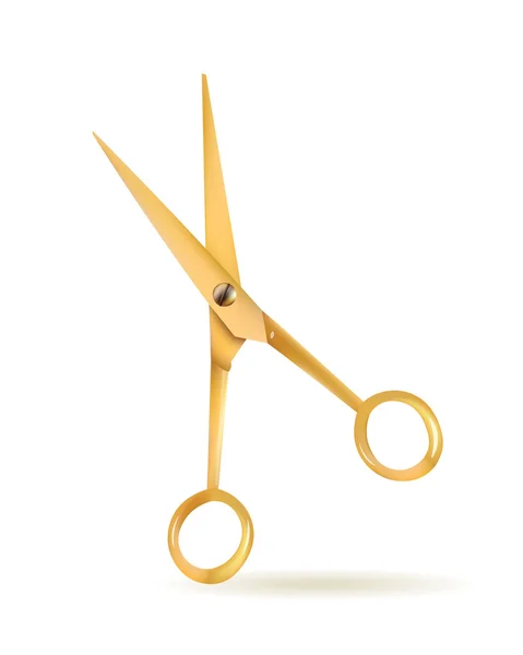 Gold scissors Vector Art Stock Images | Depositphotos