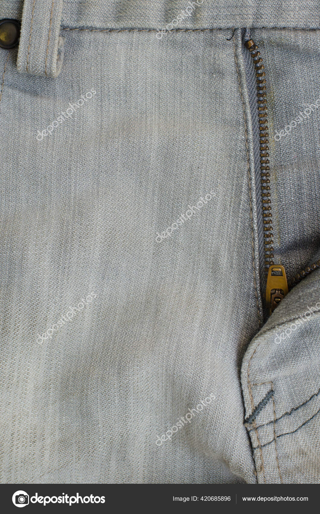 Texture Denim Jeans Part Trousers — Stock Photo © wiro.klyngz #420685896