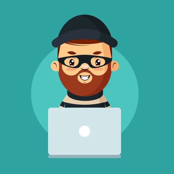 Funny hacker Vector Art Stock Images | Depositphotos