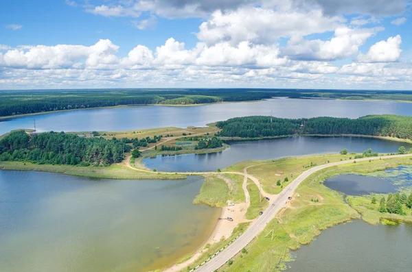 The lake Seliger and Islands, Tver region, Russia — Stock Photo ...