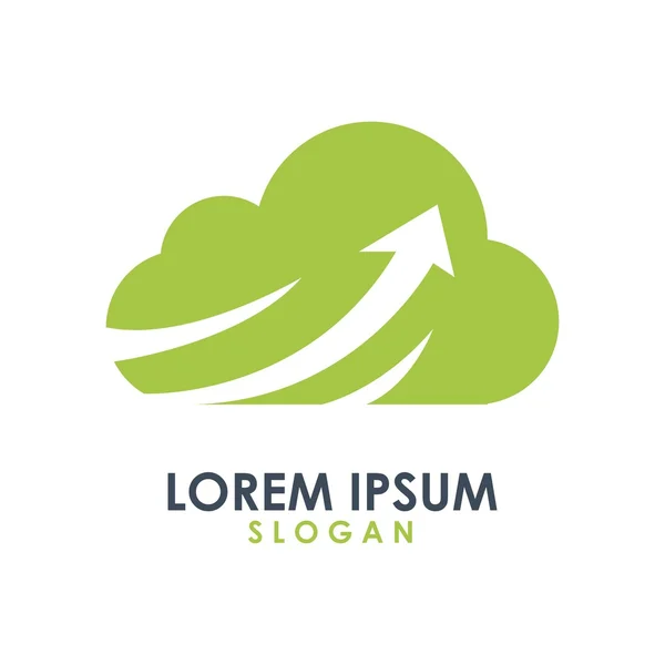 Cloud Farm Logo Template Design Vector, Emblem, Design Concept ...