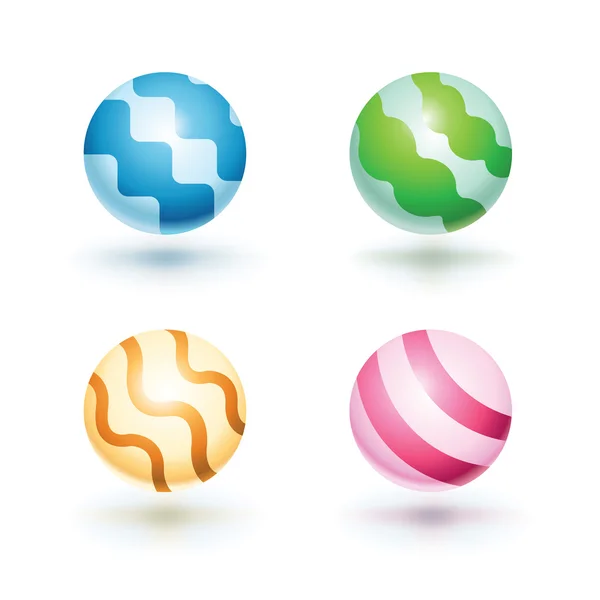 Balls collection — Stock Vector © Stiven #10046587
