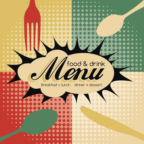 Restaurant Pop Art Stock Vector Image by ©Gal_Amar #91358128