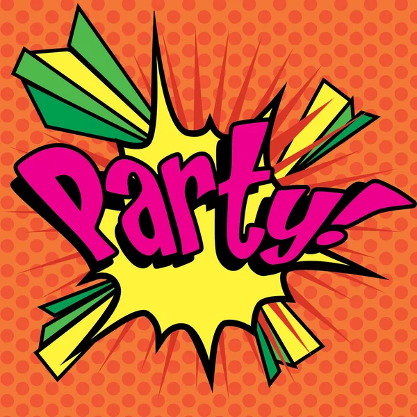 ᐈ Pop art themed party stock vectors, Royalty Free pop art artistic ...