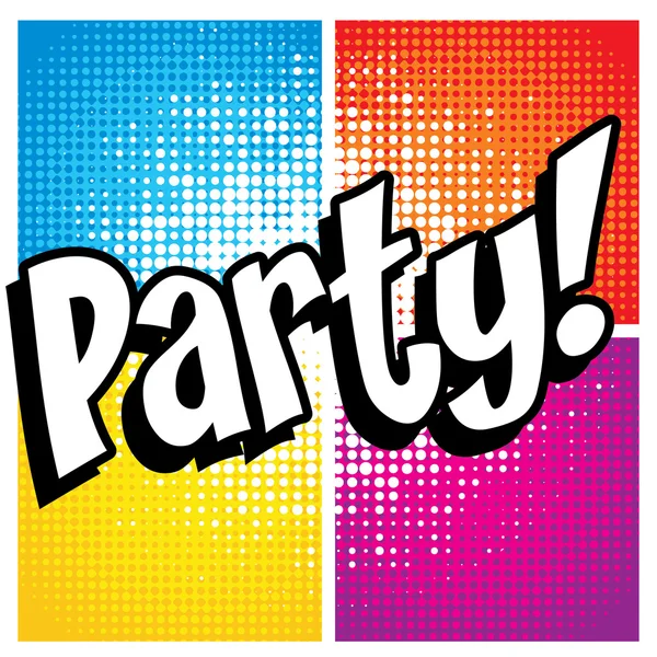 ᐈ Pop art themed party stock vectors, Royalty Free pop art artistic ...
