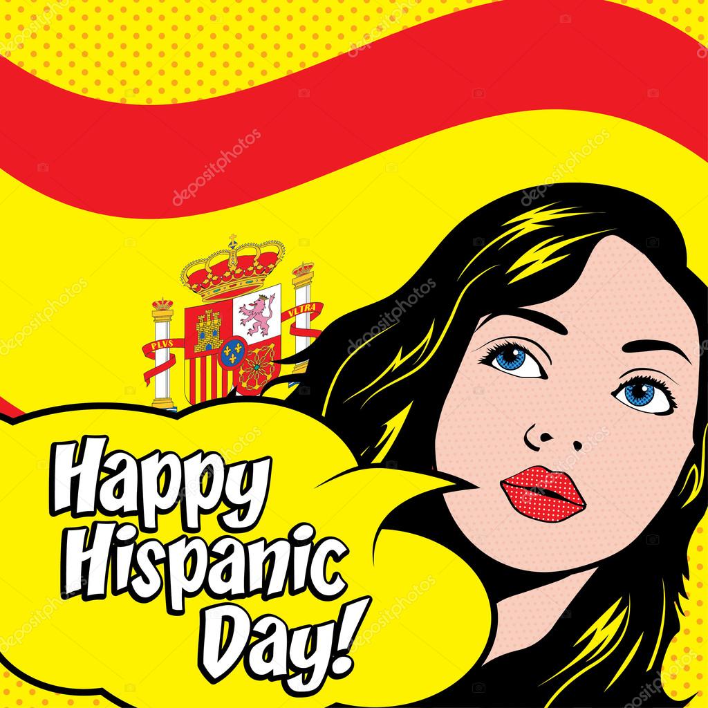 Happy Hispanic Day. Stock Vector Image by ©Gal_Amar #92693646