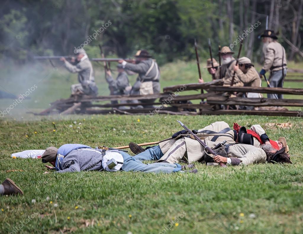 Confederates in Battle – Stock Editorial Photo © Teacherdad48 #93014512