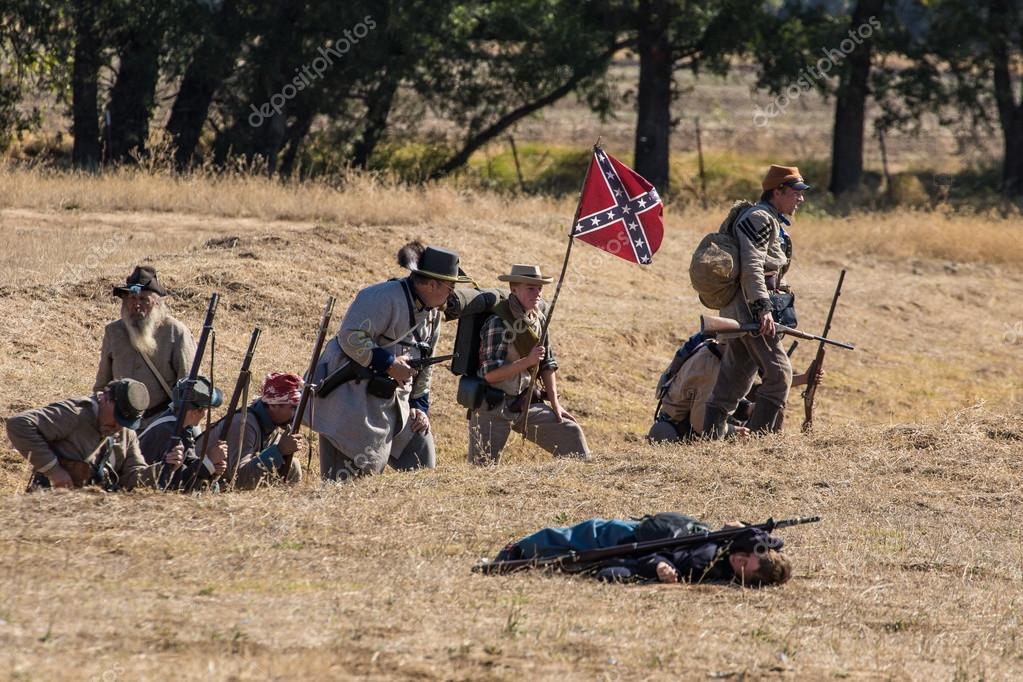Confederate Army Advances — Stock Editorial Photo © Teacherdad48 #95080220