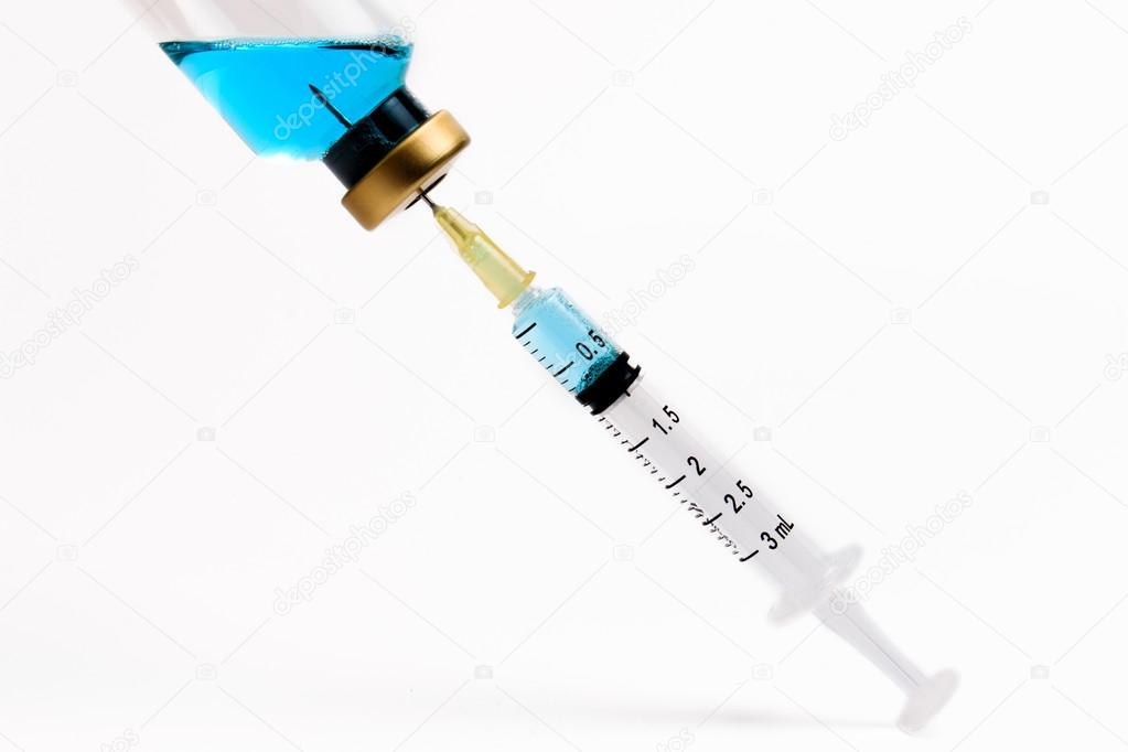 Prepare for injection. Ready to put a vaccine. Stock Photo by ...