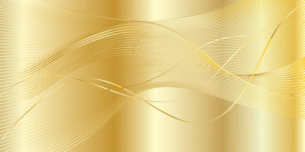 Abstract Gold wavy background. Vector Illustration. Gold textured ... Abstract Gold wavy background. Vector Illustration. Gold textured ...