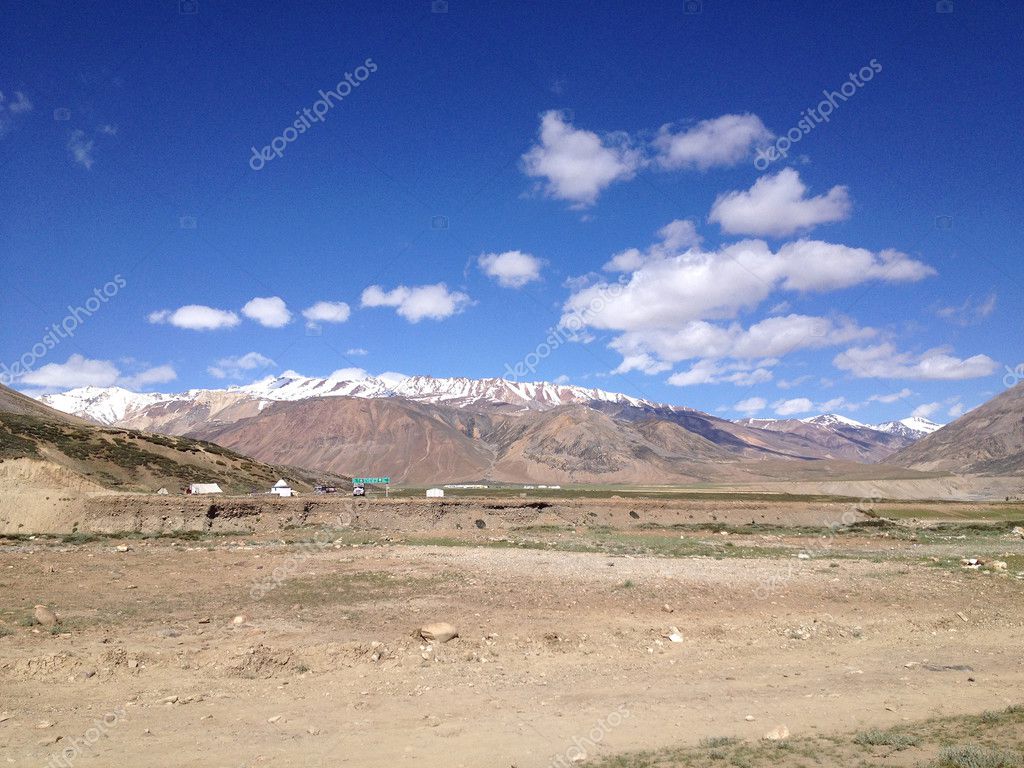 Sarchu Camping Tents Leh Manali Highway Leh Manali Road Highway — Stock ...