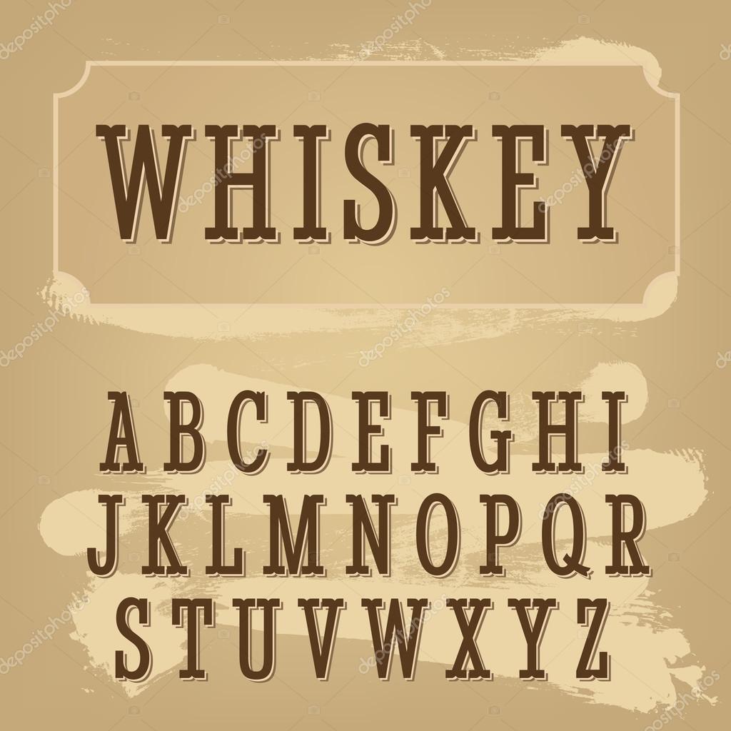 Whiskey label font. Vintage font. Whiskey font. Fine label font ... Whiskey label font. Vintage font. Whiskey font. Fine label font ...