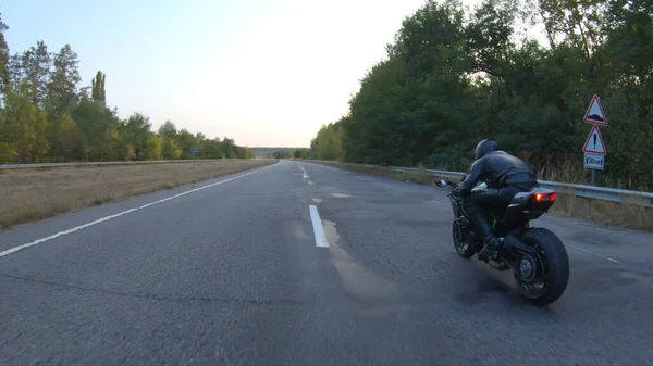 Motorcycle long road Stock Photos, Royalty Free Motorcycle long road ...