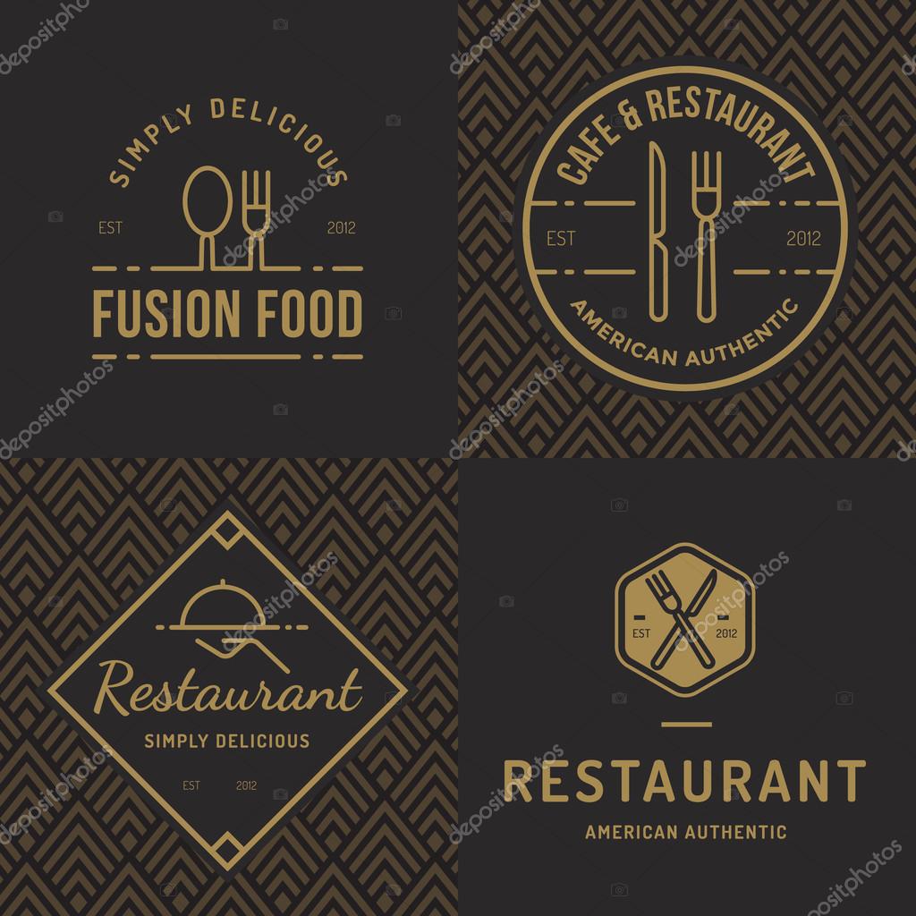 Conjunto de insignias, pancartas, etiquetas y logotipos para ...