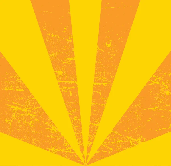 Retro frame. Vintage rays. Abstract sun. Volume effect, gold color ...