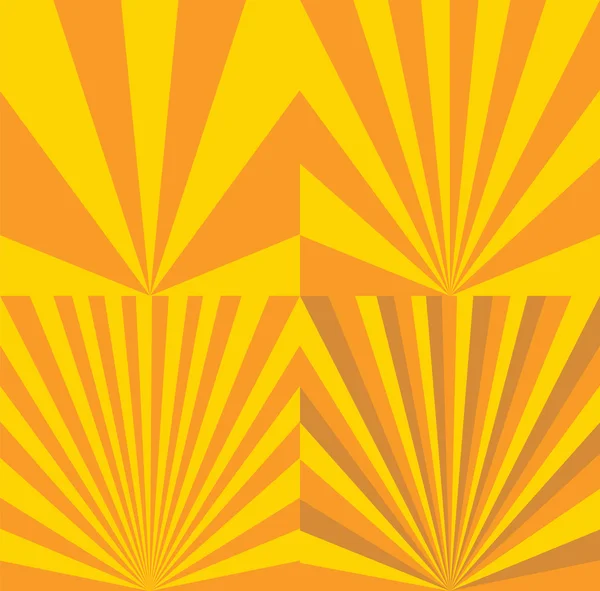 Retro backgrounds set. Vintage rays patterns. Stock Vector by ...