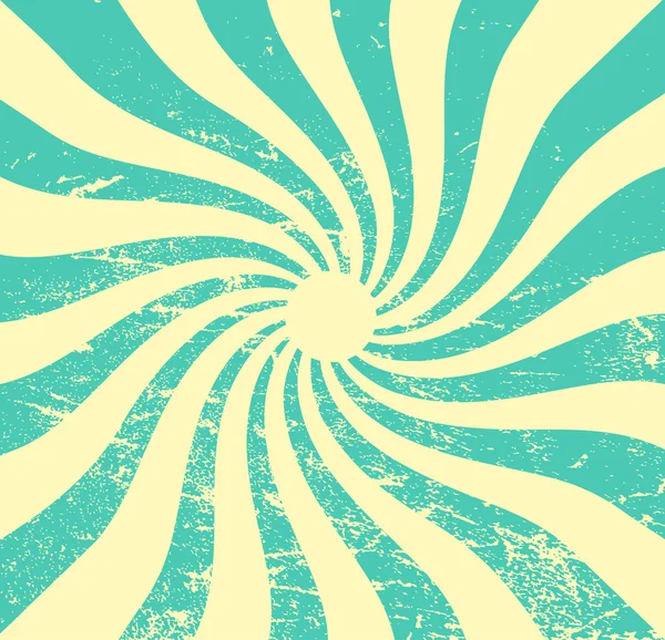 Retro rays background with scratches and dots. Vector vintage old ...