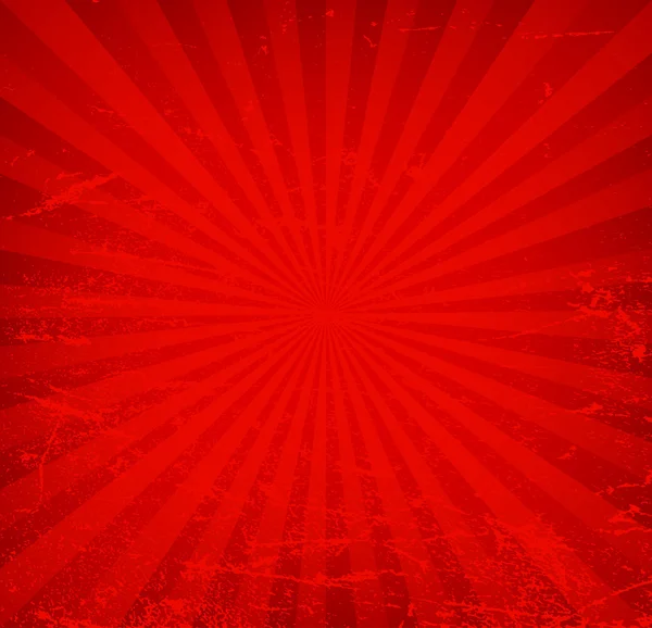 Red retro background. Vintage rays pattern. Stock Vector Image by ...
