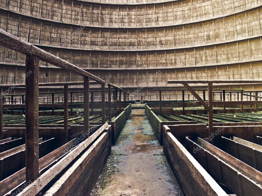 Inside cooling tower — Stock Photo © lisenok-007_clashot #92024696