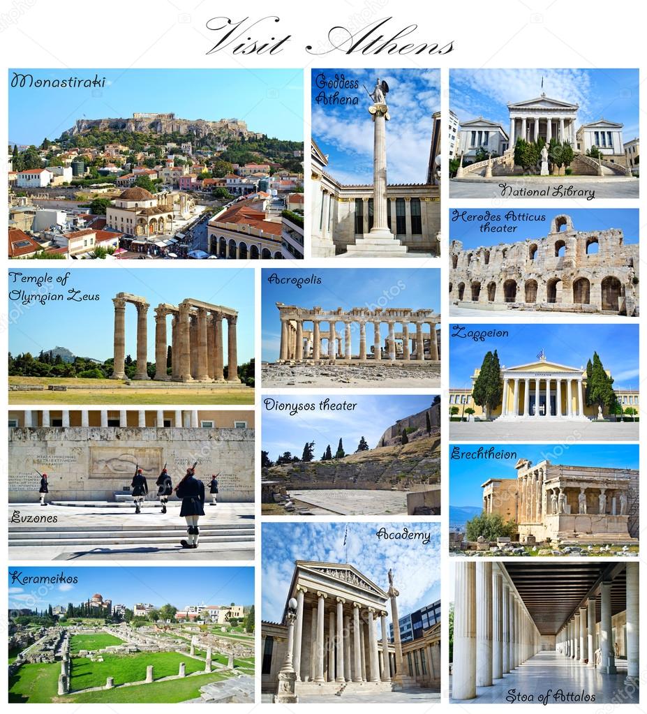 Collage de grecia antigua | collage de Atenas Grecia antigua - hitos ...