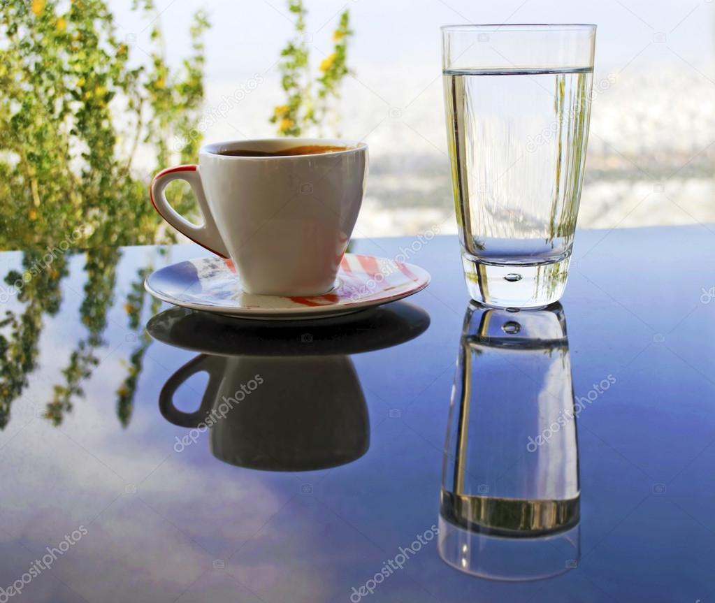 Glass Table Reflection