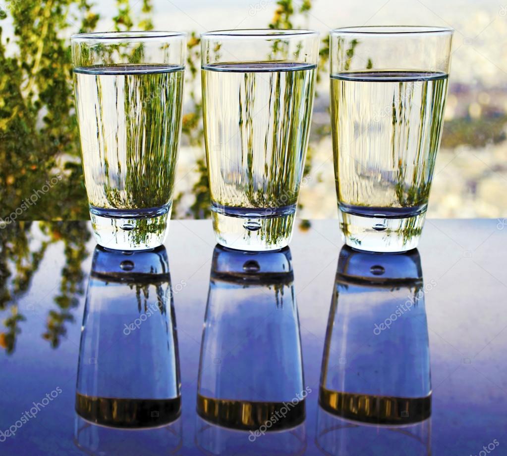 Glass Table Reflection