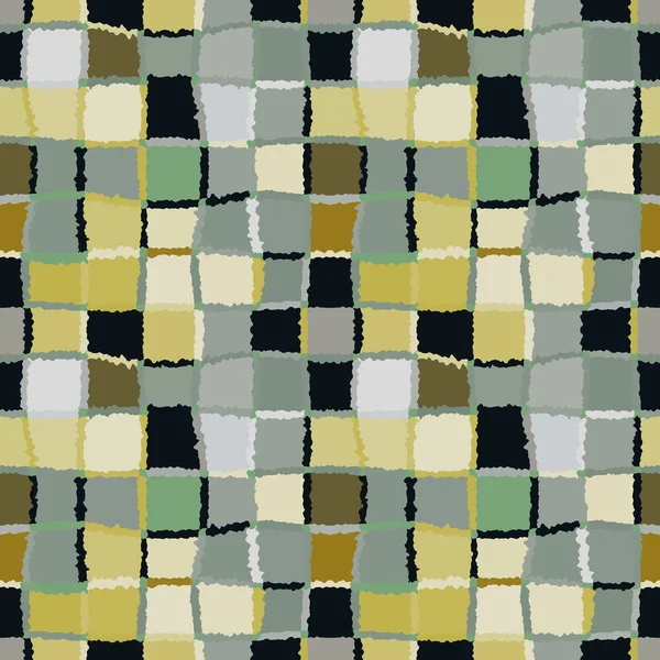 Seamless Geometric Mosaic Checked Pattern Background Woven Rectangles Squares Patchwork Stock ...