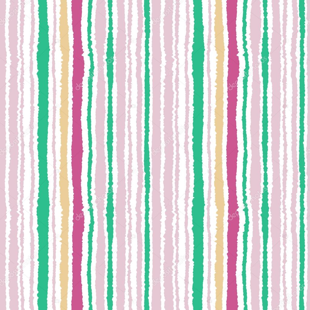 Seamless strip pattern. Vertical lines with torn paper effect. Shred ...