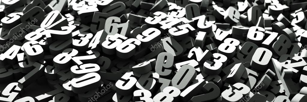 Infinite random numbers Stock Photo by ©tostphoto 107383276