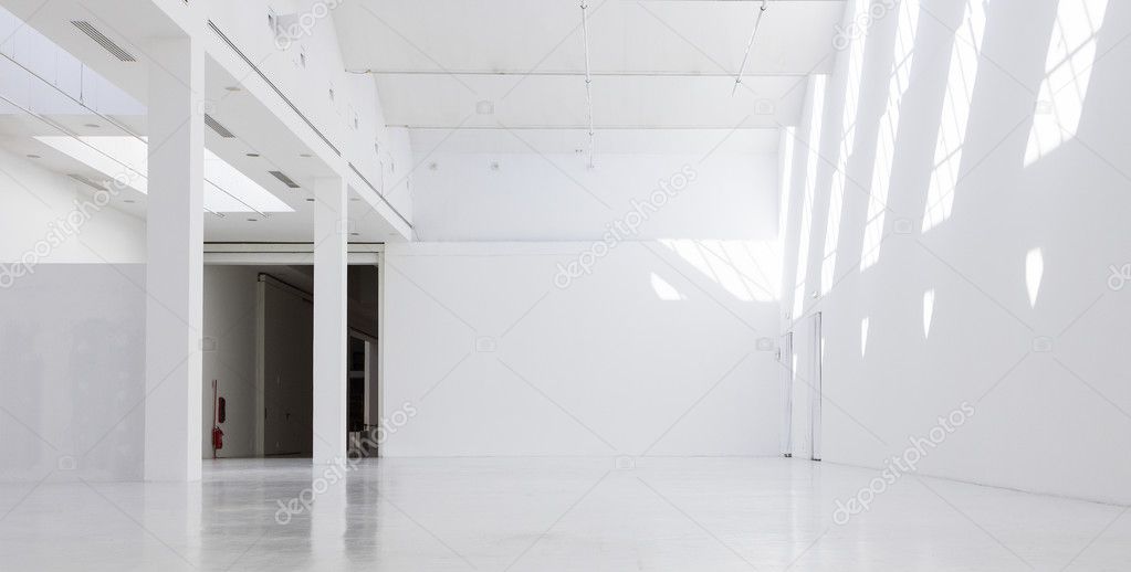 Empty Museum Interior