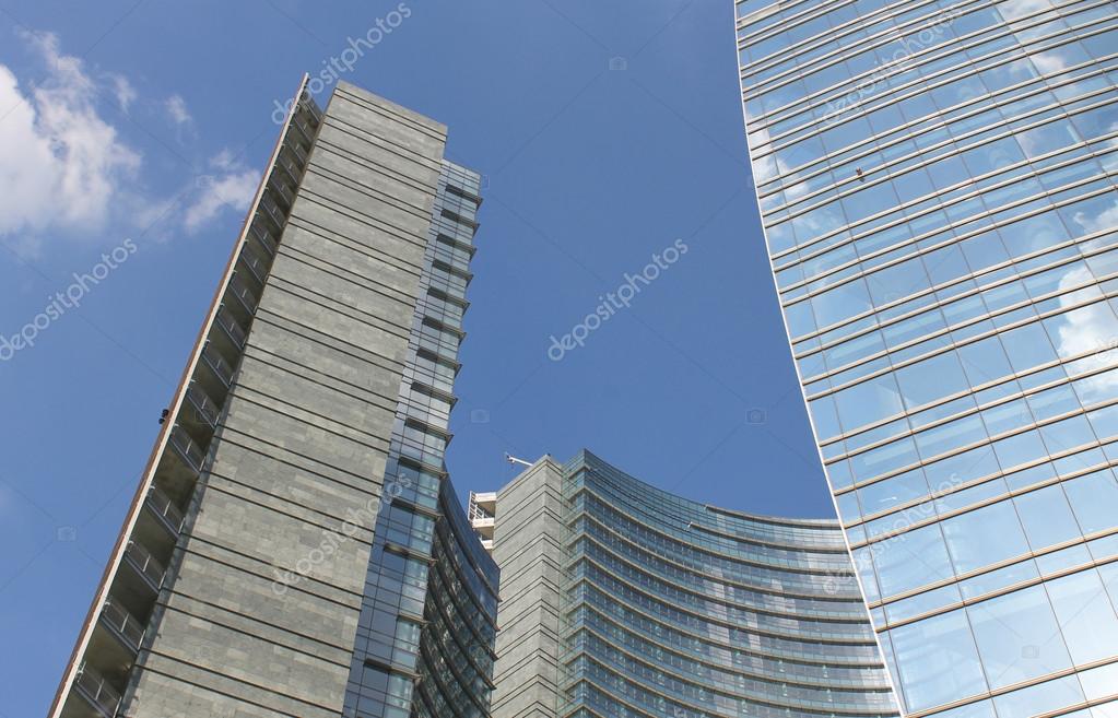 New modern architecture in Milan Stock Photo by ©tostphoto 111324566