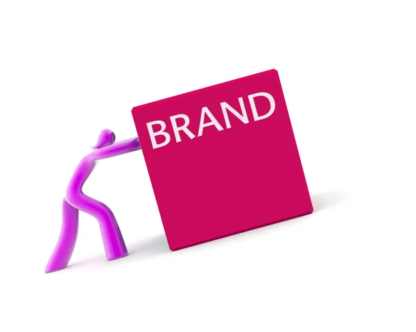 Corporate message, original illustration on white Stock Photo by ...