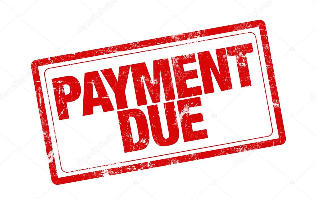 Payment Due red stamp text on white background Stock Photo by ©sukanda ...