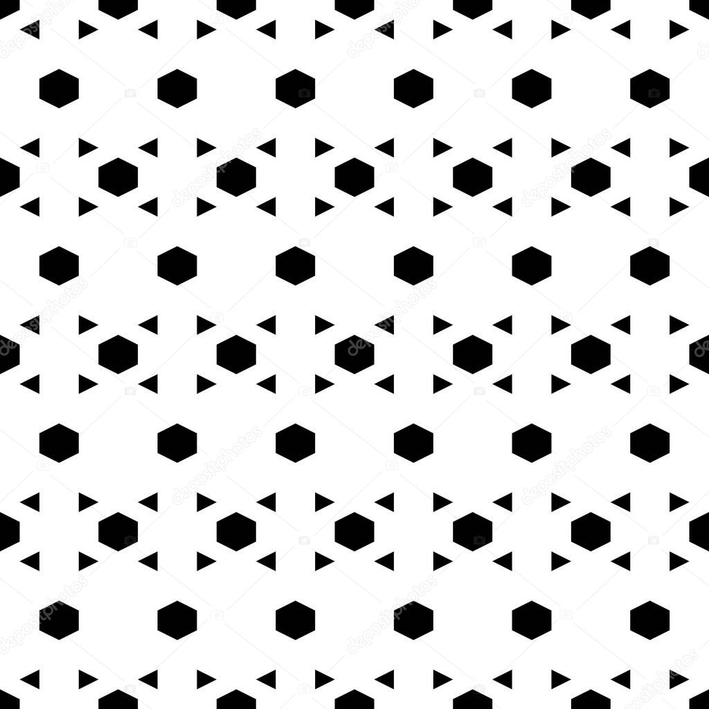 Patr n sin costuras. Hexagones, adornos tri ngulos. Fondo de pol gonos. Formas simples fondo de ...