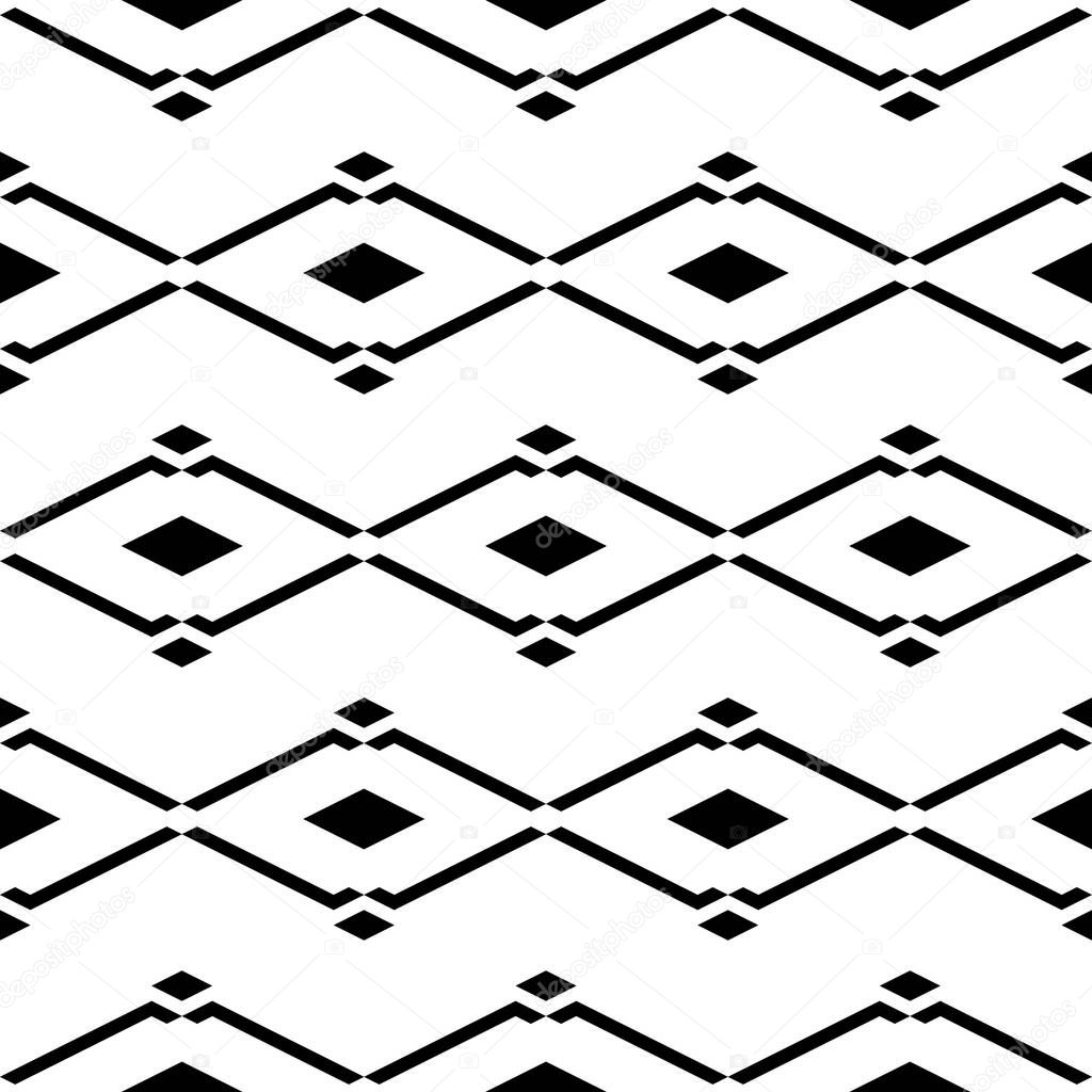 Patrón sin costuras. Rombos, adornos de figuras. Diamantes, formas de ...