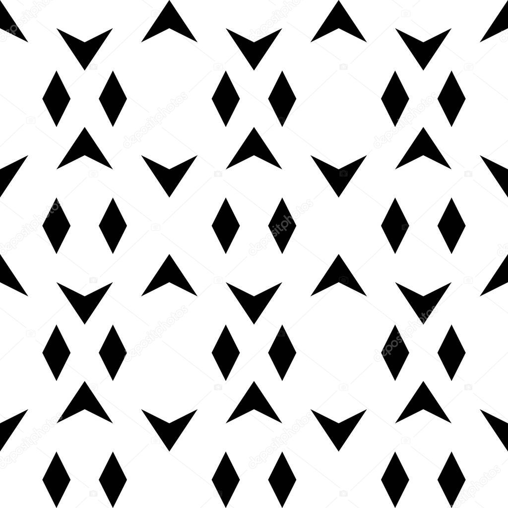 Patrón sin costuras. Rombos, adornos de figuras. Fondo geométrico ...