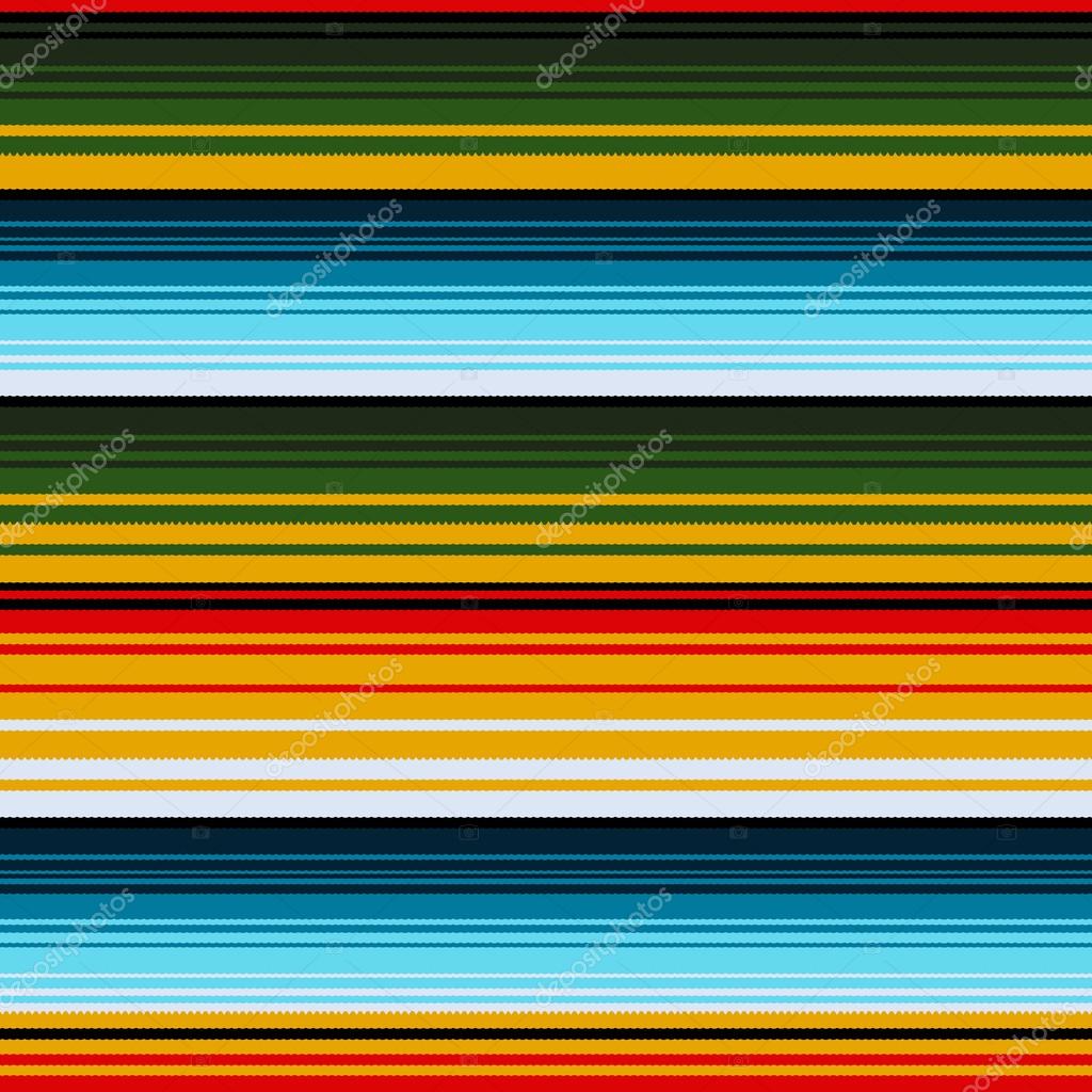 Mexican ethnic striped seamless pattern. Stock Vector Image by ...